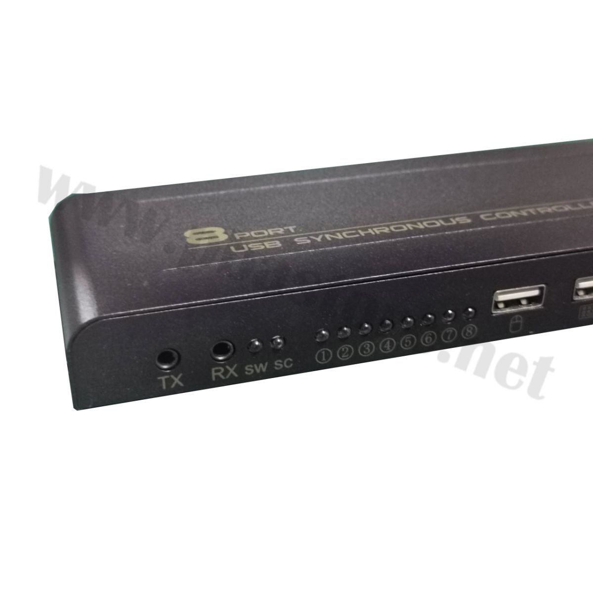 USB SWITCH SYNCHRONOUS CONTROLLER 8 PORT รุ่น 81US เป็นอุปกรณ์แชร์สัญญาณเม้าส์คีย์บอร์ด ควบคุม ...